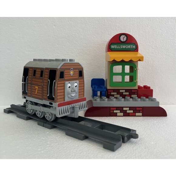 Lego | Toys | Lego Duplo 205 Thomas And Friends Toby At Wellsworth ...